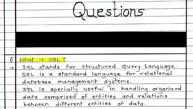 Interview Questions - El-Primo